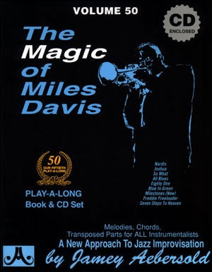 Aebersold Vol.50: Magic Of Miles Davis: All Instruments: Book & Online